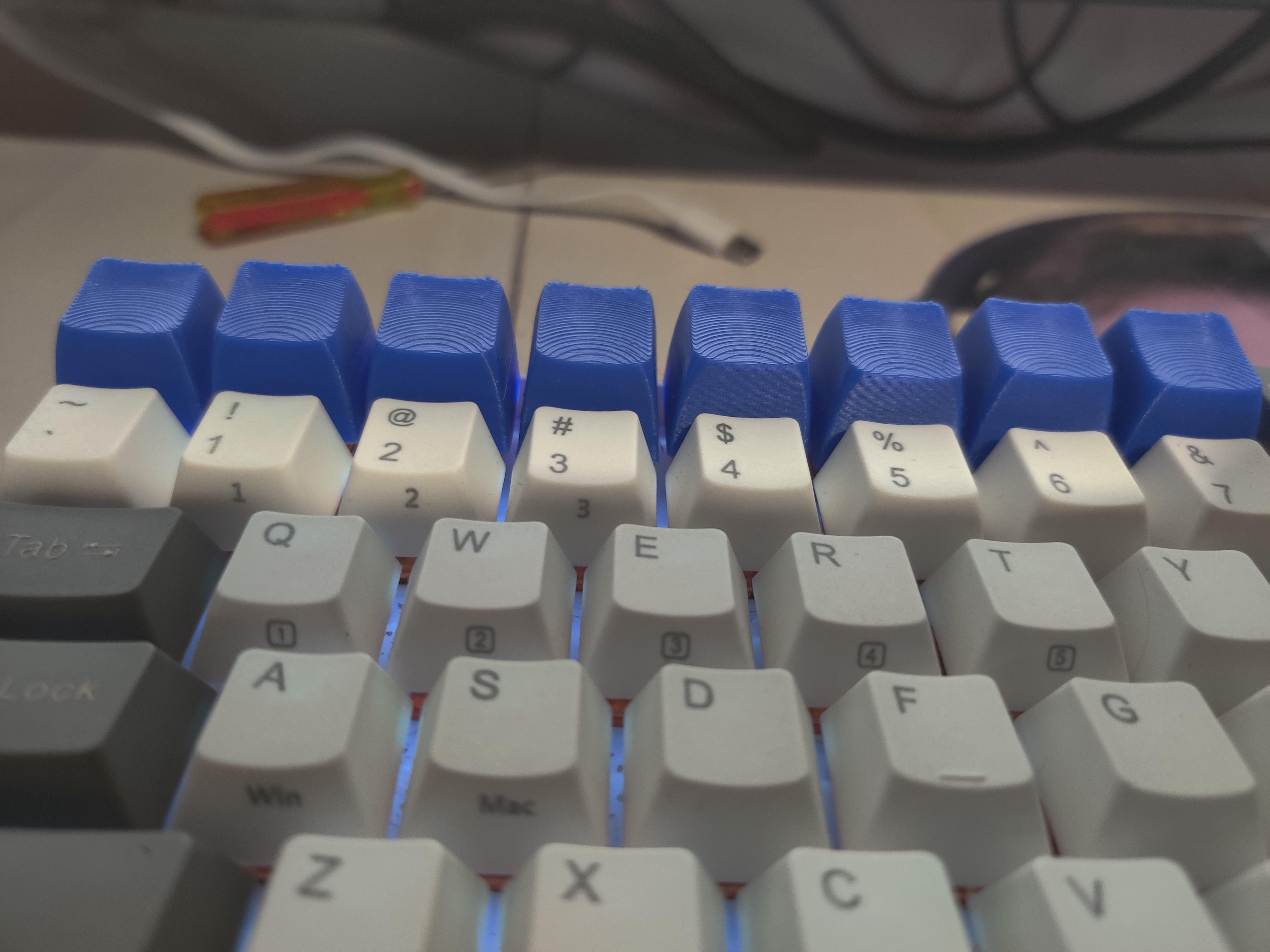 The start of my 3d printed SA keycap set... Rev 1 | Scrolller