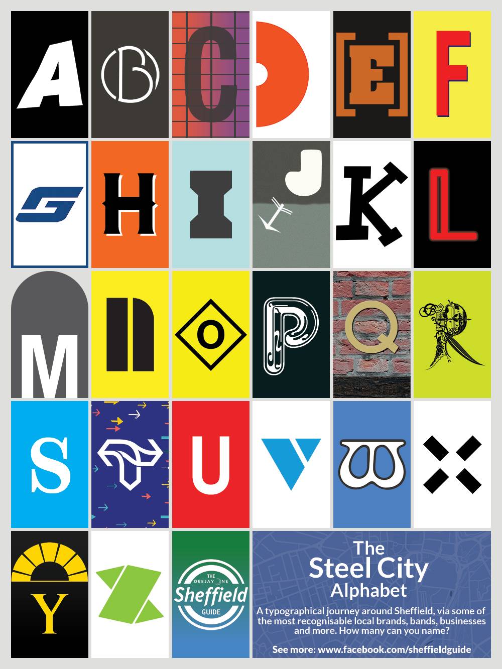 The Steel City Alphabet (Sheffield A-Z) | Scrolller