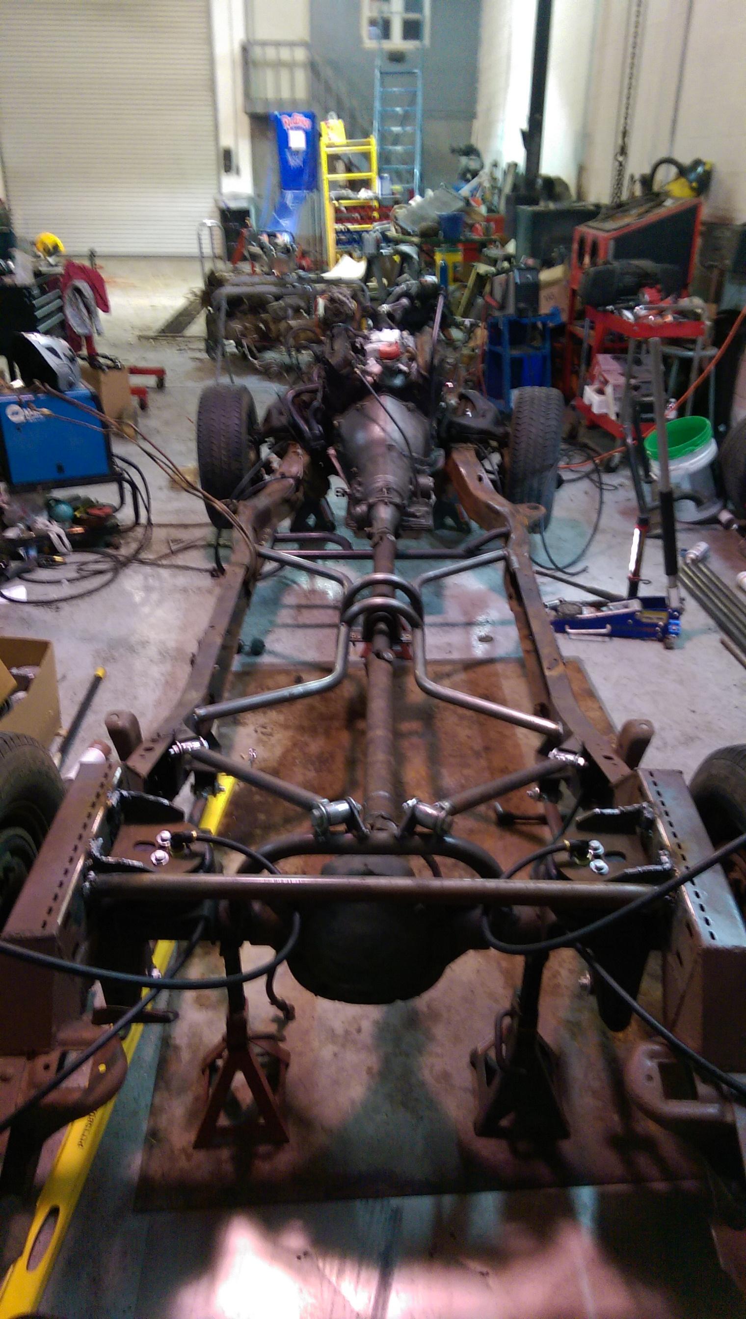 The stripped frame before build of Mack rod | Scrolller