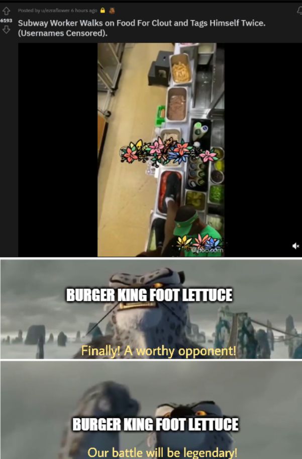 The Subway Foot Buffet | Scrolller