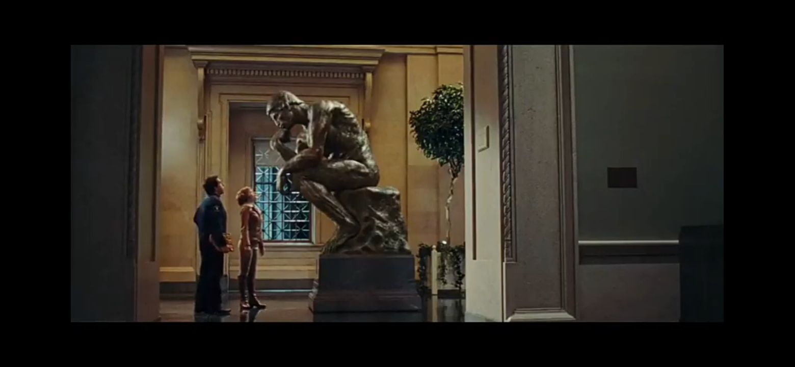 The Thinker Residue from Night at the Museum: Battle of the Smithsonian | Scrolller