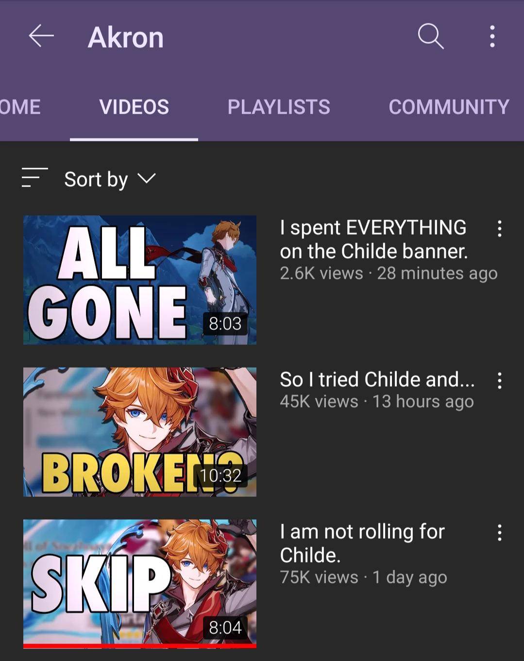 The three stages of gacha | Scrolller