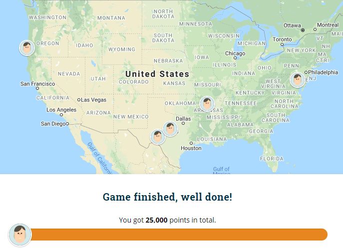 The time that you forget to screen record your attempt to 25k the USA map... | Scrolller