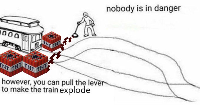 The Trolley Problem Solution | Scrolller