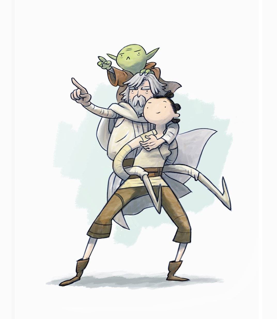 The true burden of all masters. | Scrolller