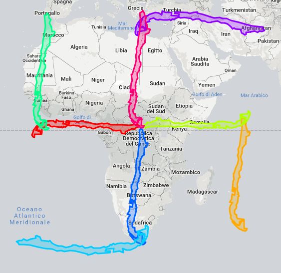 The true size of Chile | Scrolller