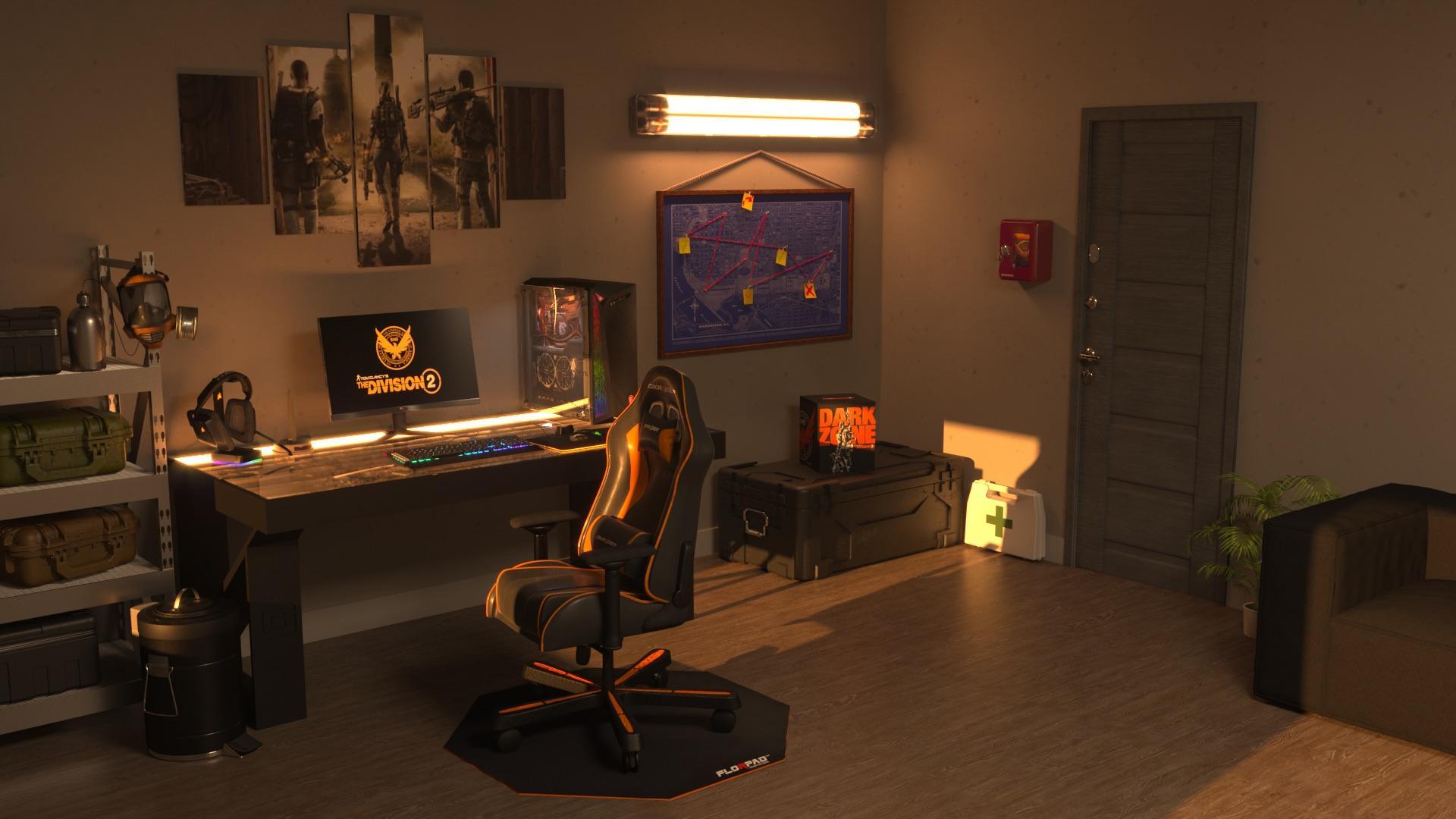 The ultimate room to play The Division 2 in. | Scrolller