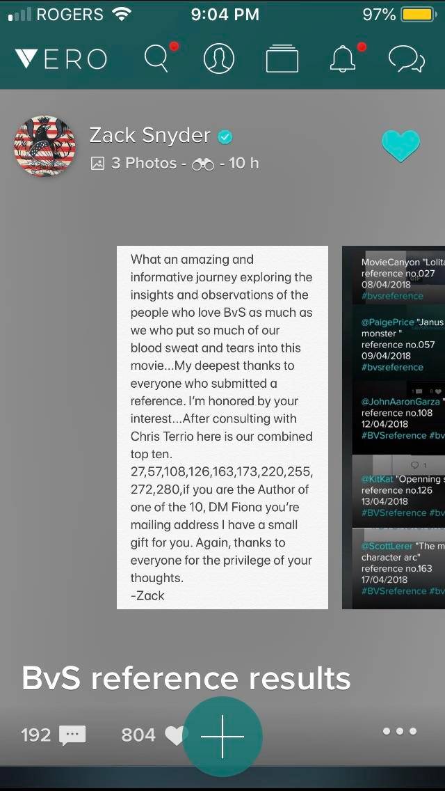 The Vero BvS references Result | Scrolller