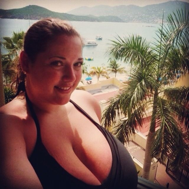 The view is nice, but those massive juggs in the foreground are spectacular. | Scrolller