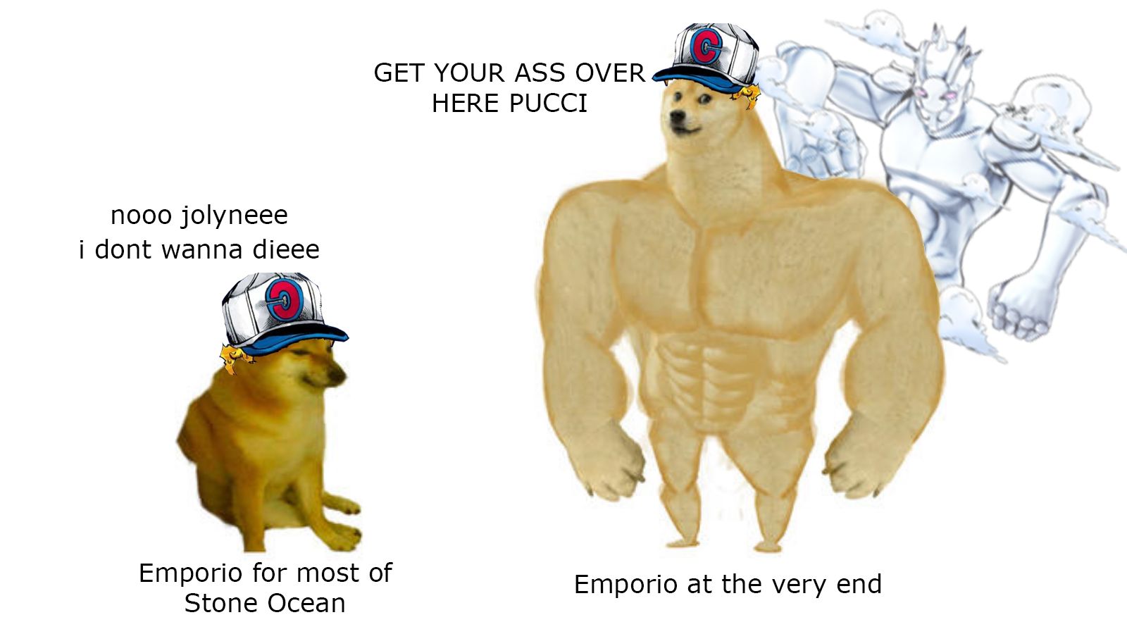 the virgin emporio vs the chad emporio | Scrolller