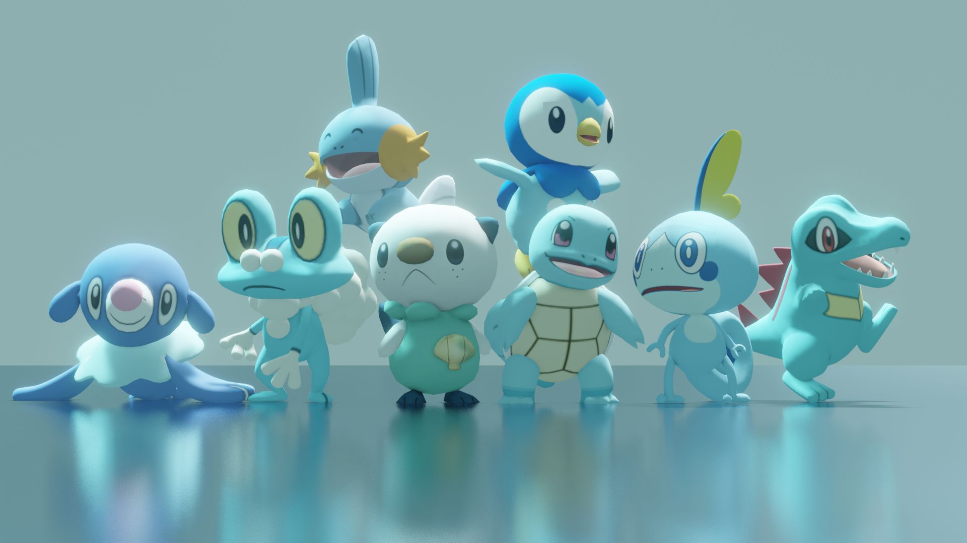 The Water Starters! | Scrolller
