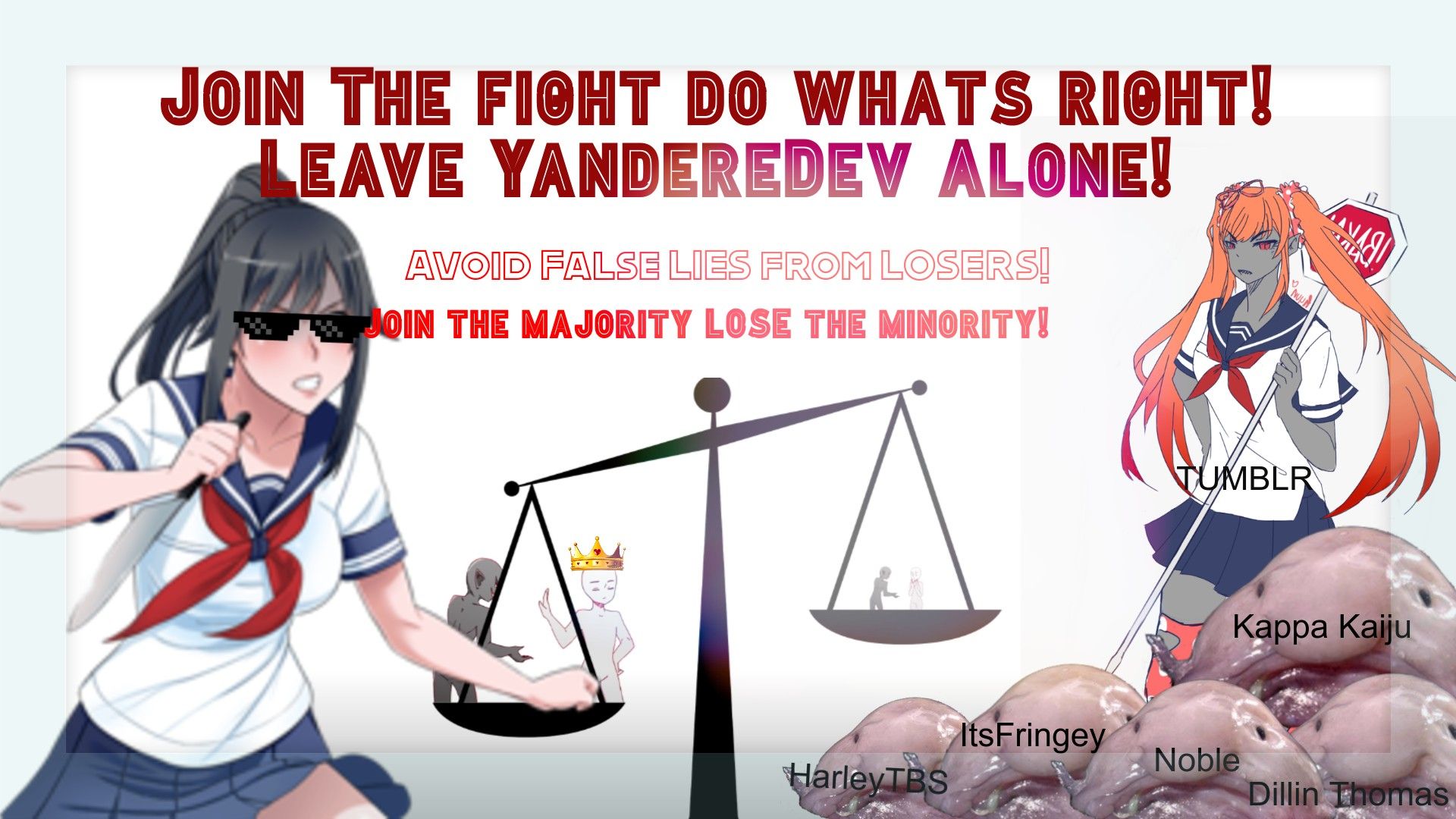 The way kids defend Yandere Dev make me cringe a little ngl | Scrolller