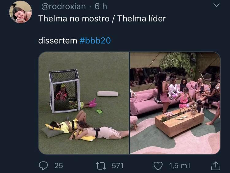 Thelma vista pela casa | Scrolller