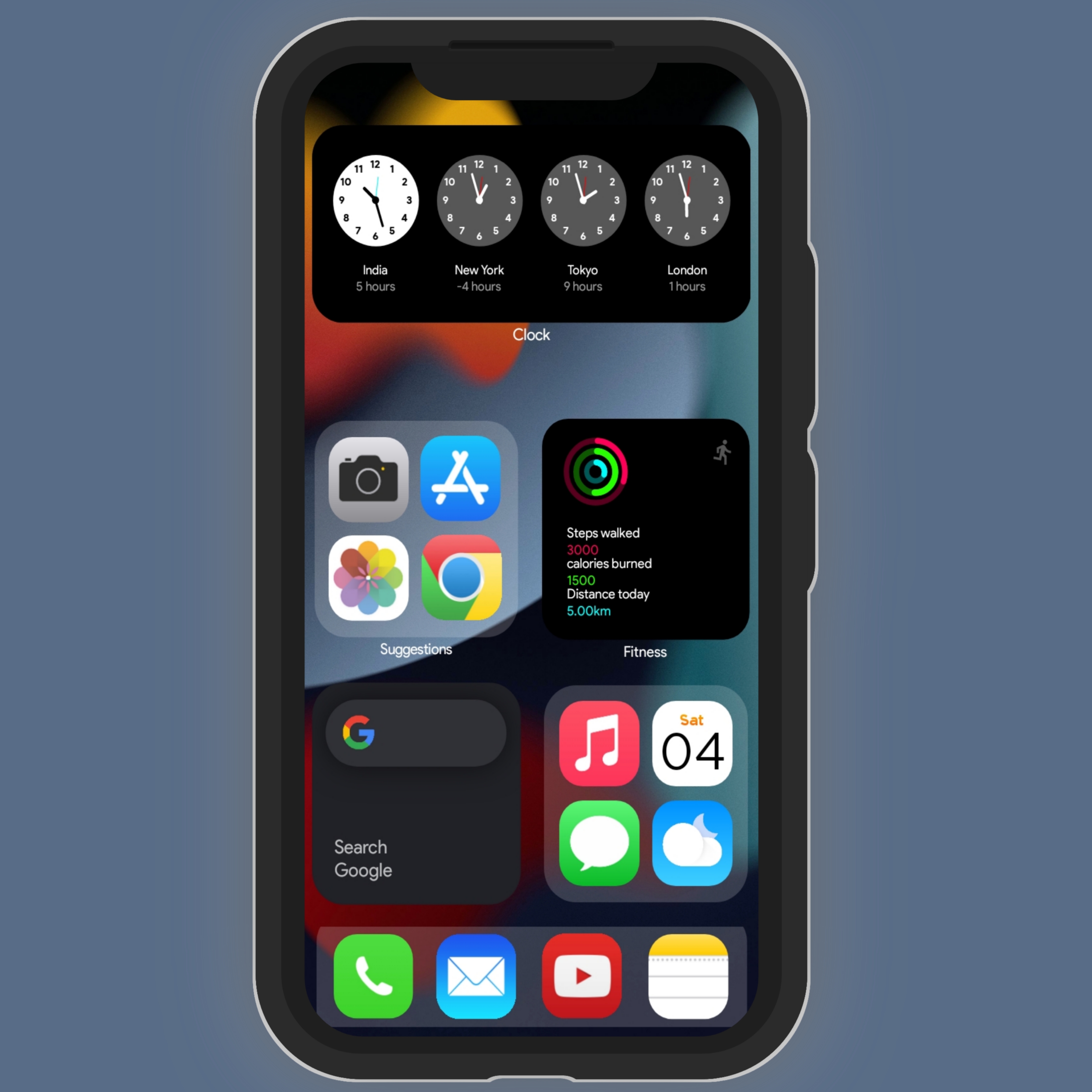 [THEME] IOS 15 HOME SCREEN SETUP | Scrolller
