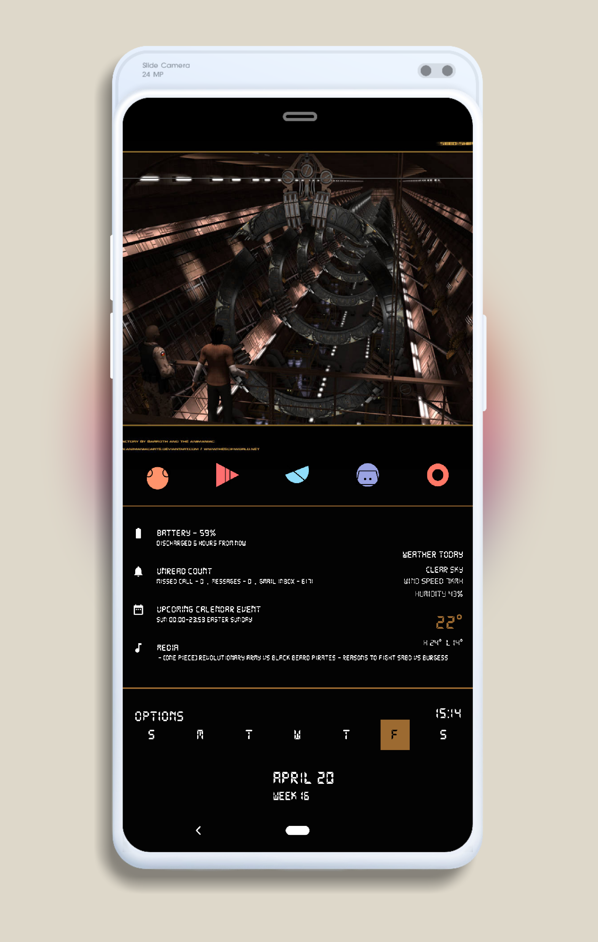 Theme Space Factory Scrolller