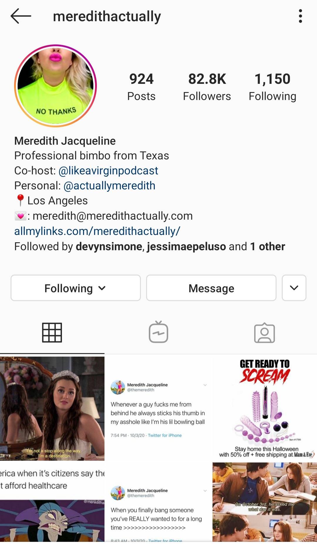 Themeredith Onlyfans | Scrolller