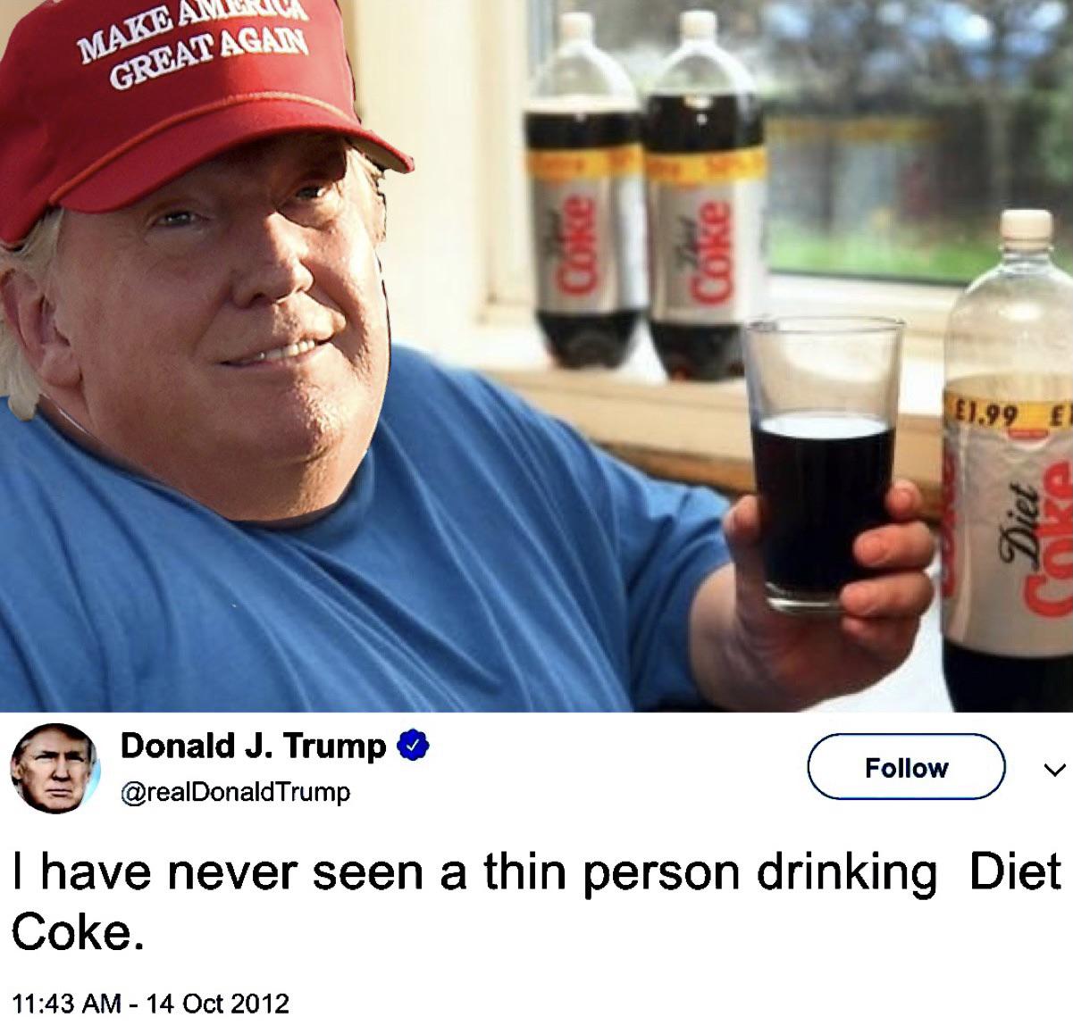 There was a special button. On the desk? Like permanently...on the desk...just for cokes ...