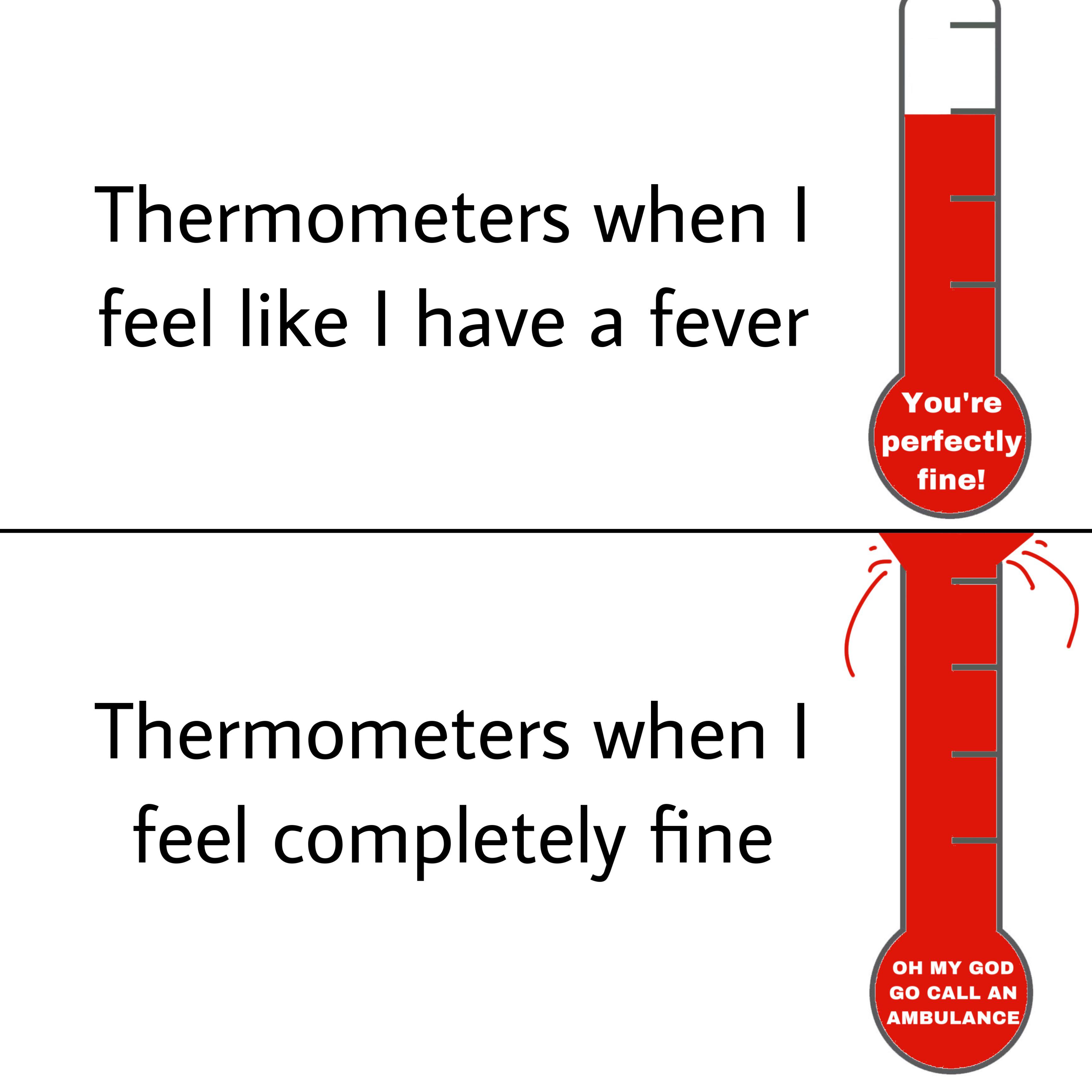 Thermometers are weird | Scrolller