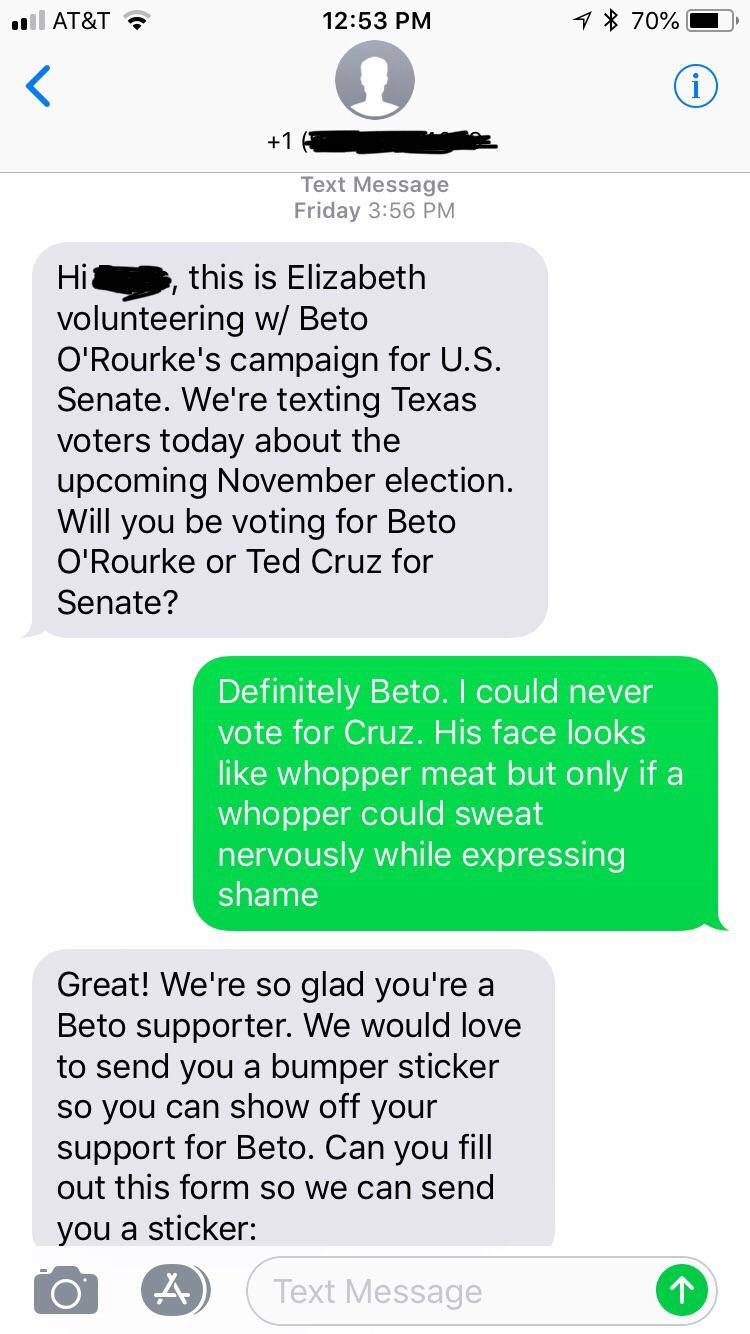 These volunteers are really good about staying on script | Scrolller