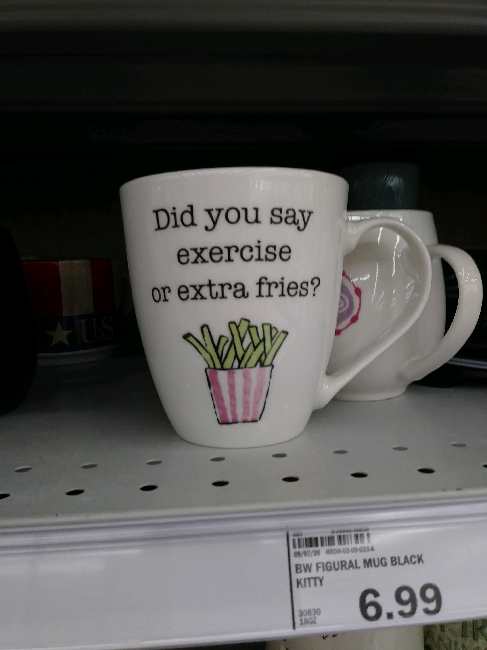 They turned that on minion meme into a mug, sorta. | Scrolller