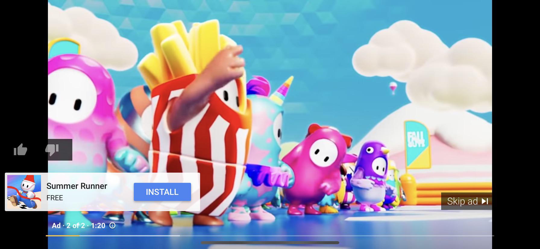 They used the original game ad for their shitty ripoff. | Scrolller