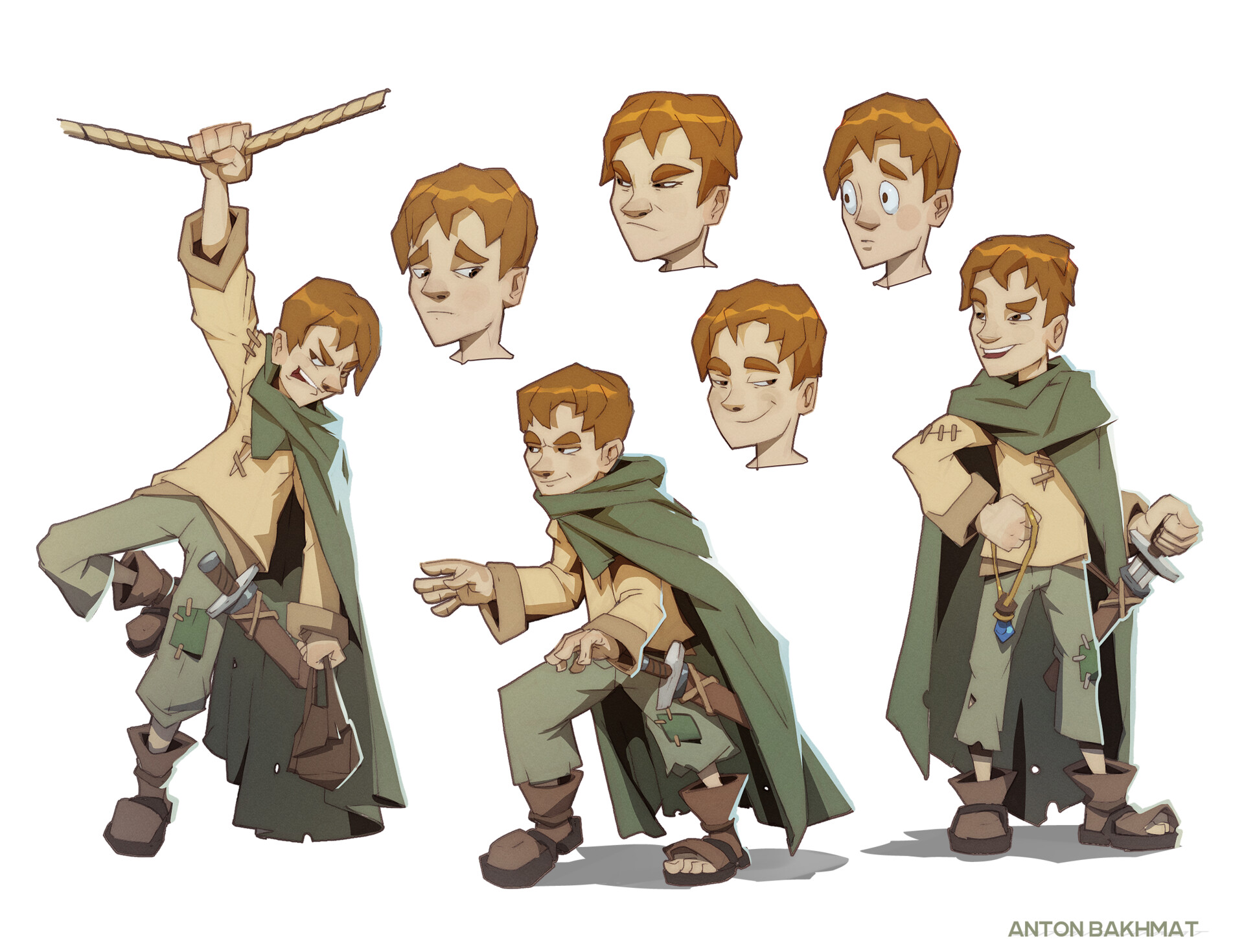 Thief Kid by Anton Bakhmat | Scrolller