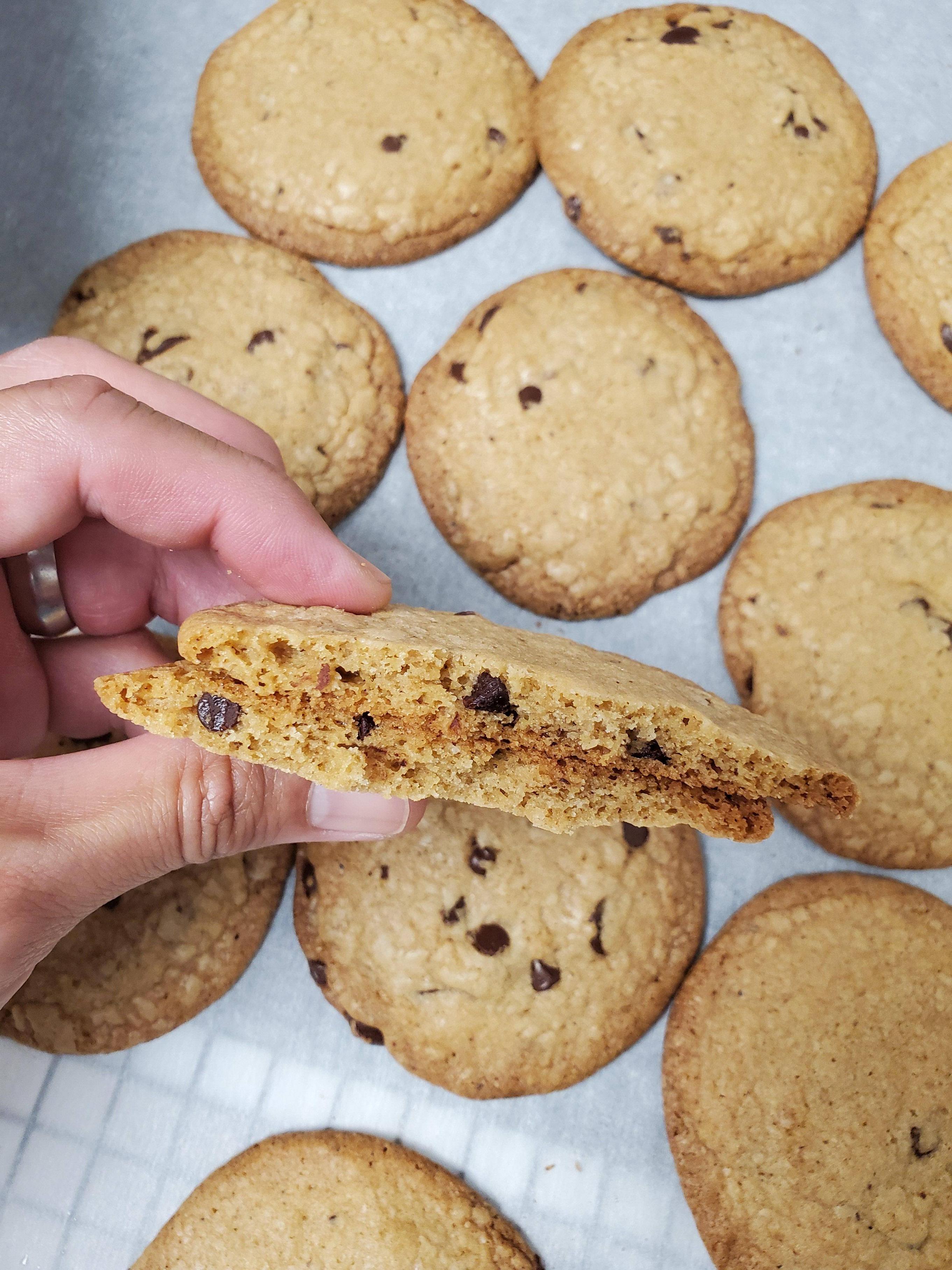 Thin and crispy chocolate chip | Scrolller