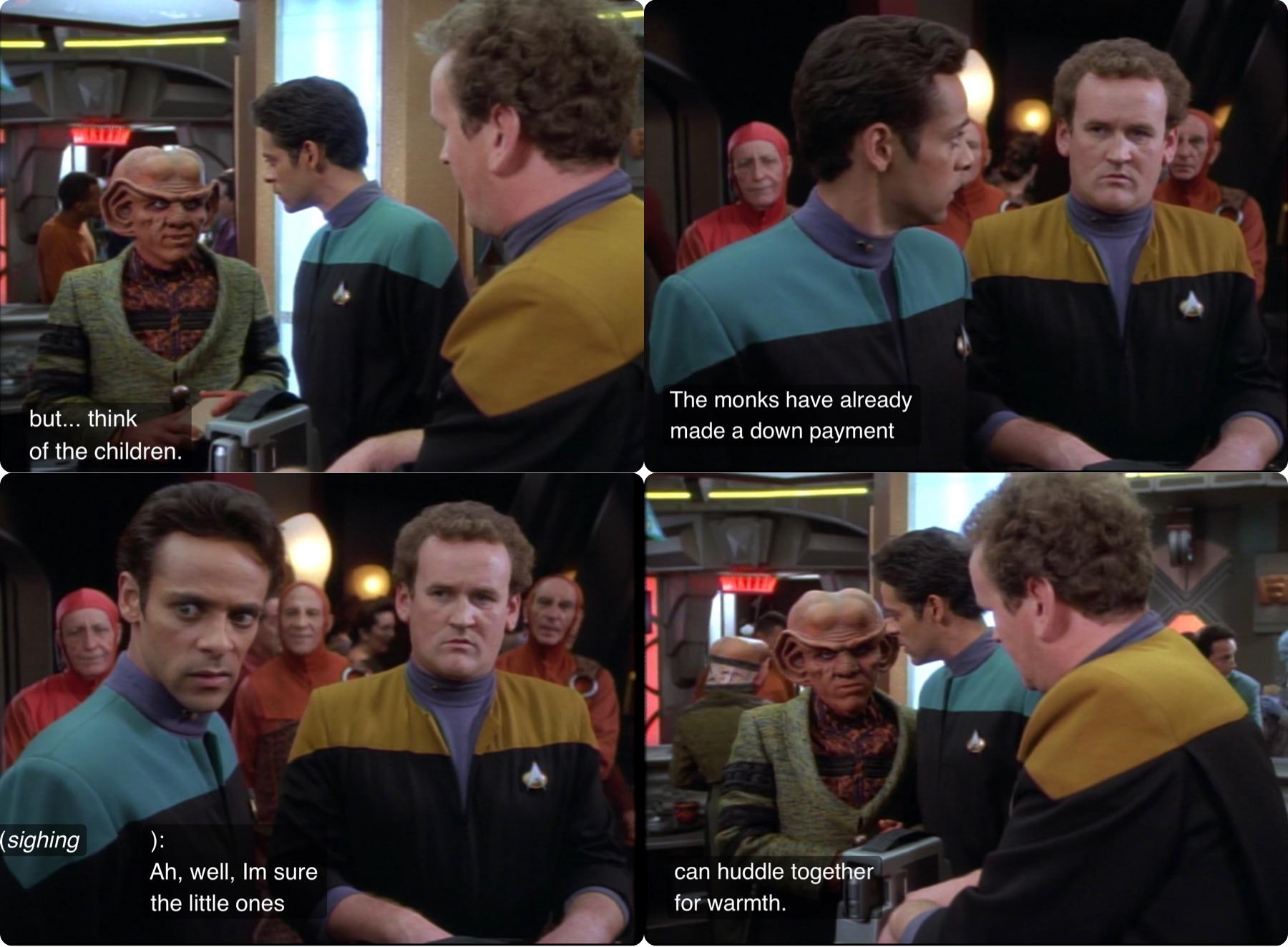 Think of the poor orphan Bajoran children | Scrolller