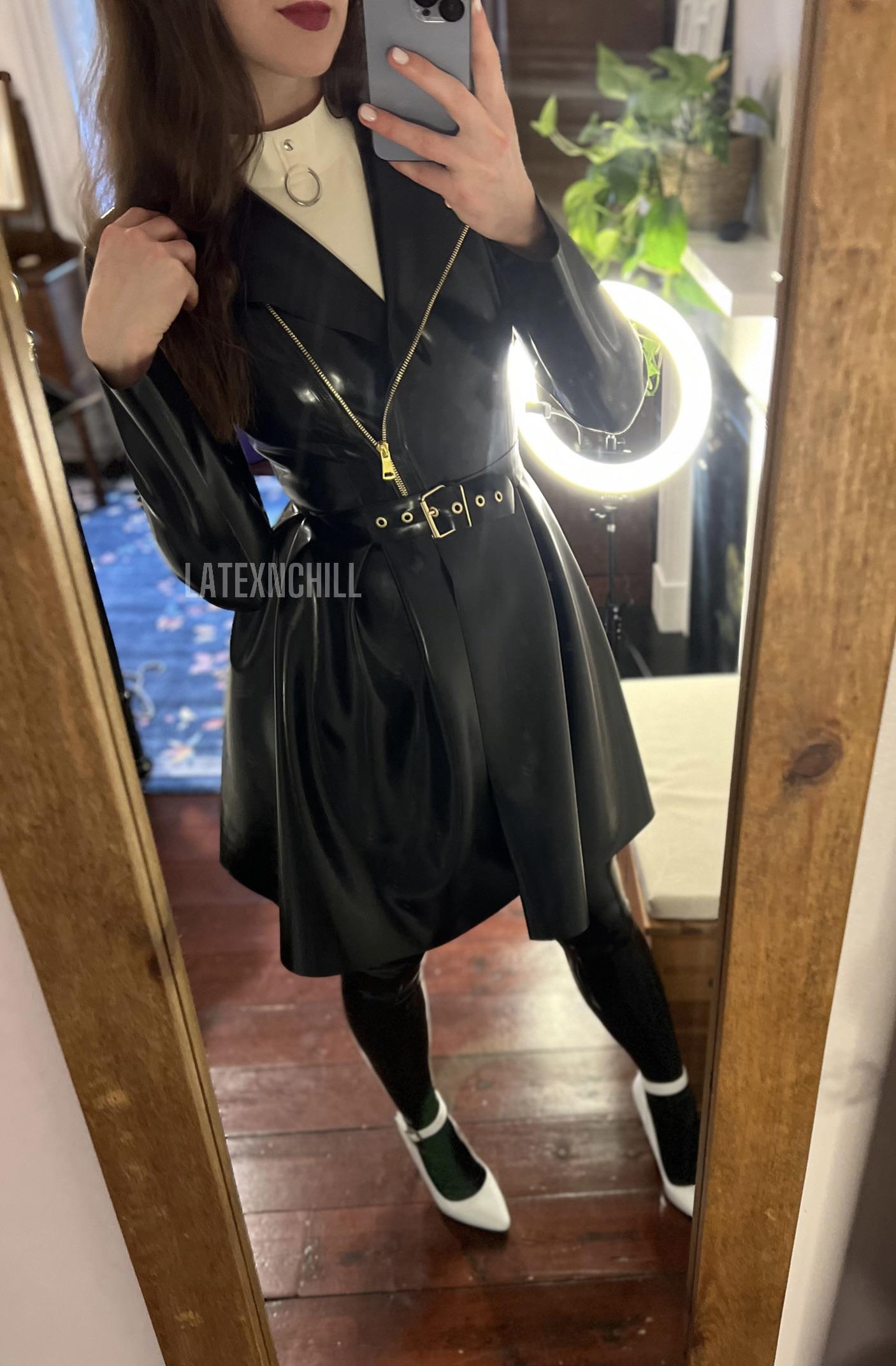 I Think This New Latex Jacket Makes It Pretty Clear That Im Very Much
