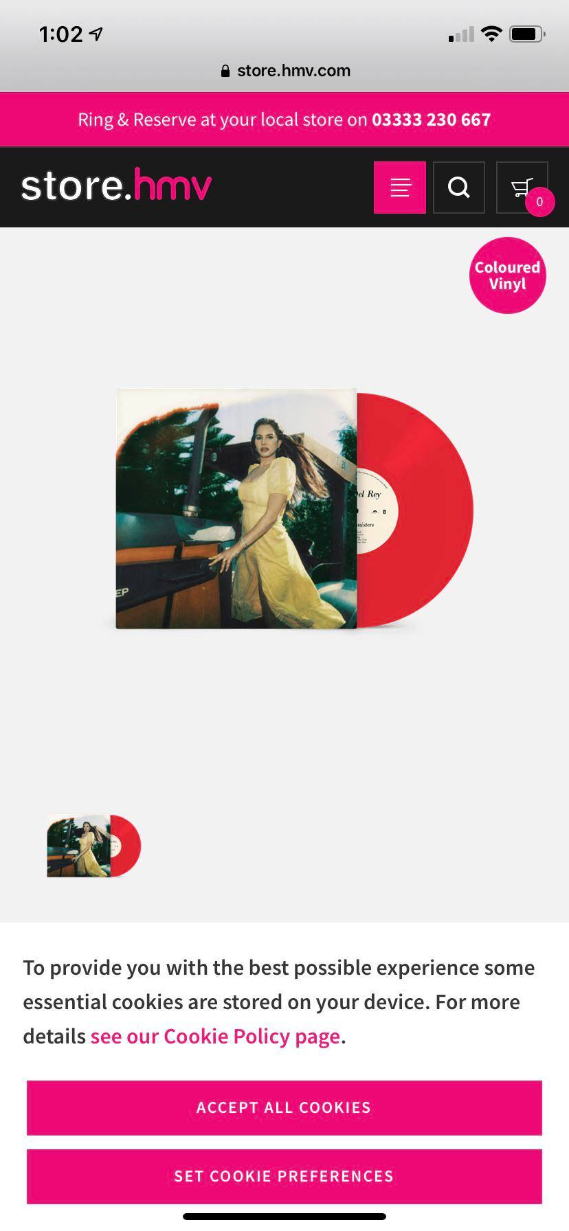 Third Cover from HMV Exclusive Vinyl | Scrolller