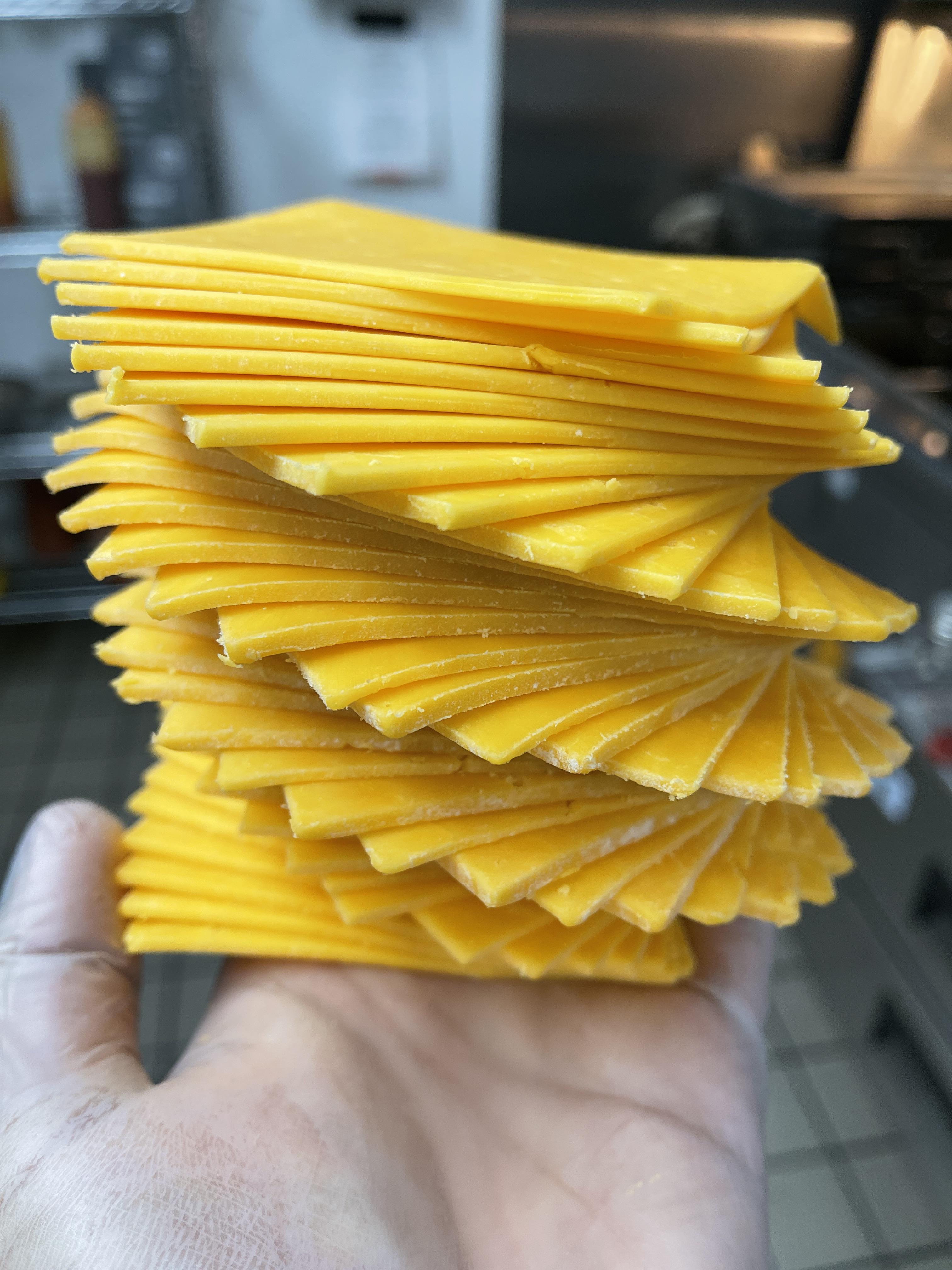 This cheddar Cheese stack | Scrolller