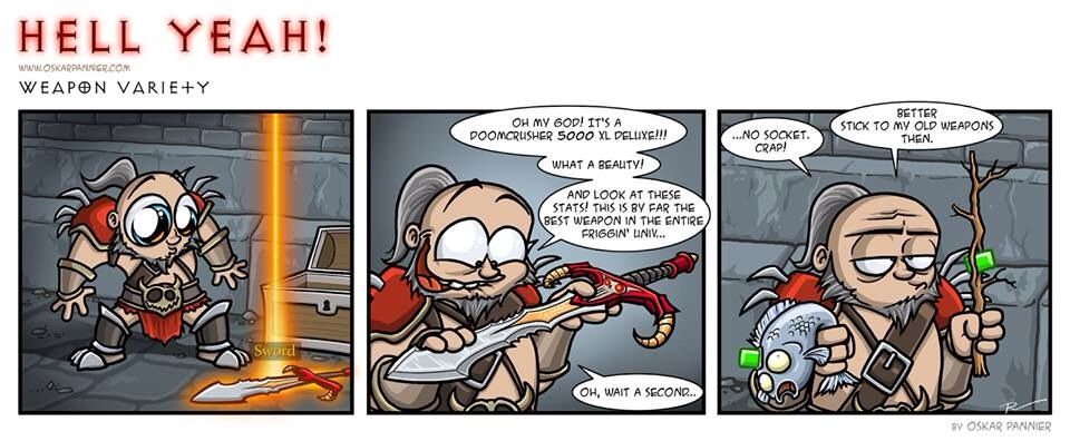 This comic sums up my diablo experience perfectly. | Scrolller