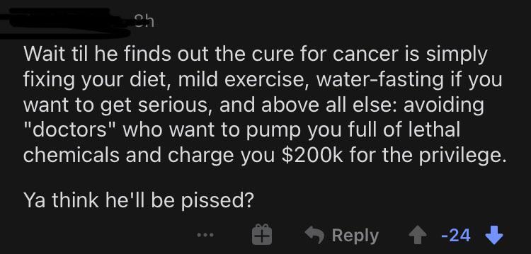 This comment is just awful. | Scrolller