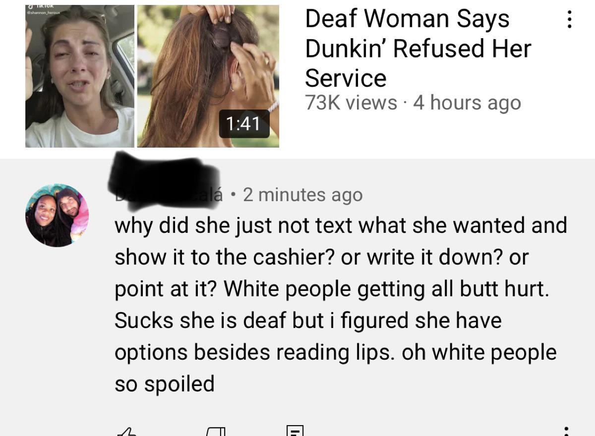 This girl Making everything about race | Scrolller