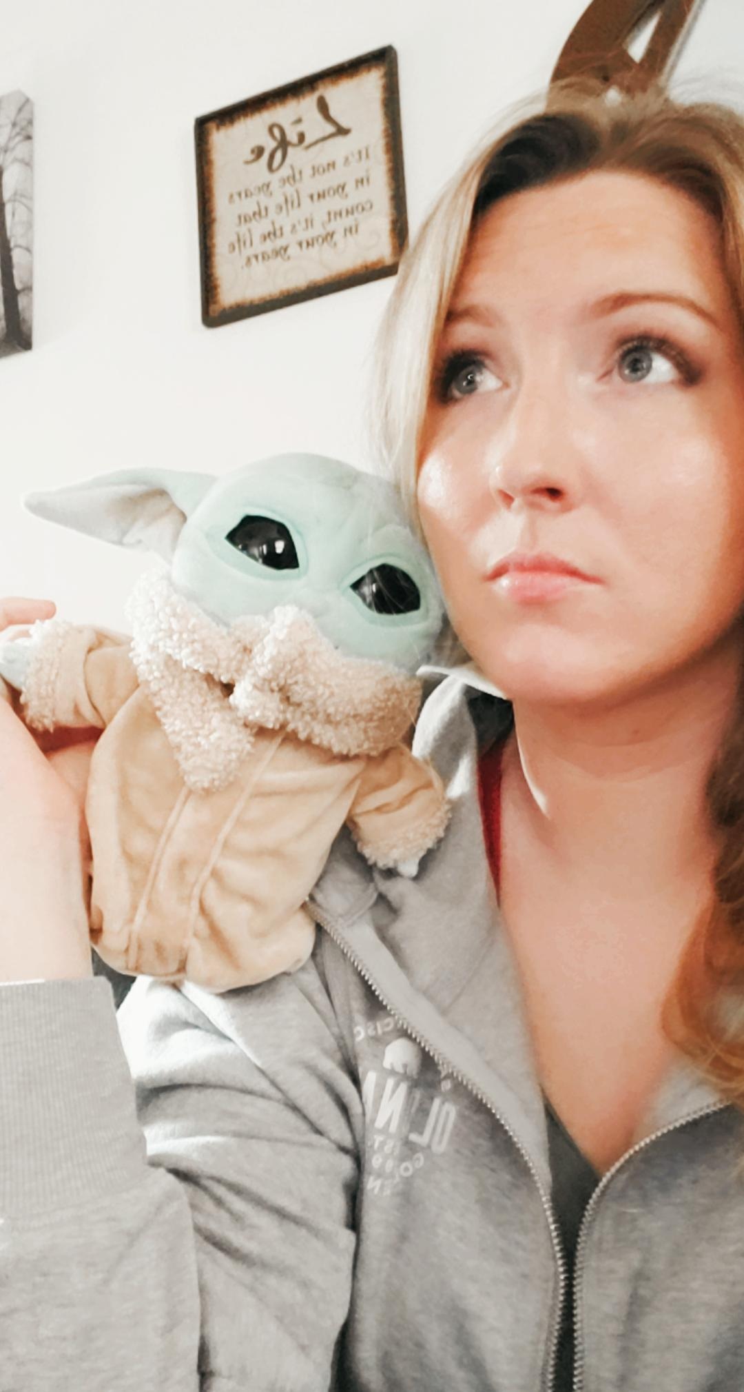 This Grogu plushie 😊 | Scrolller