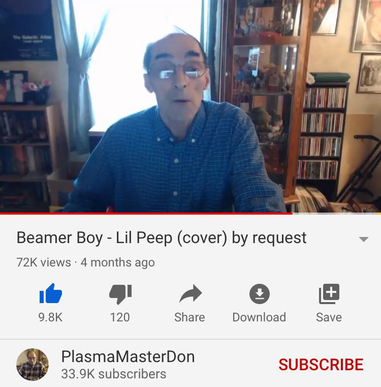 This guy is a straight savage. An older man doing a cover of Beamer Boy, show him some love! YT ...