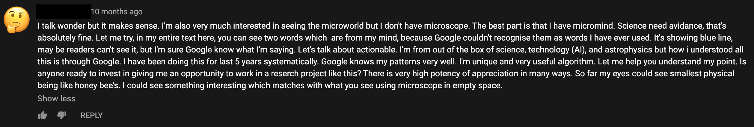 This guy is a "unique and very useful algorithm" | Scrolller