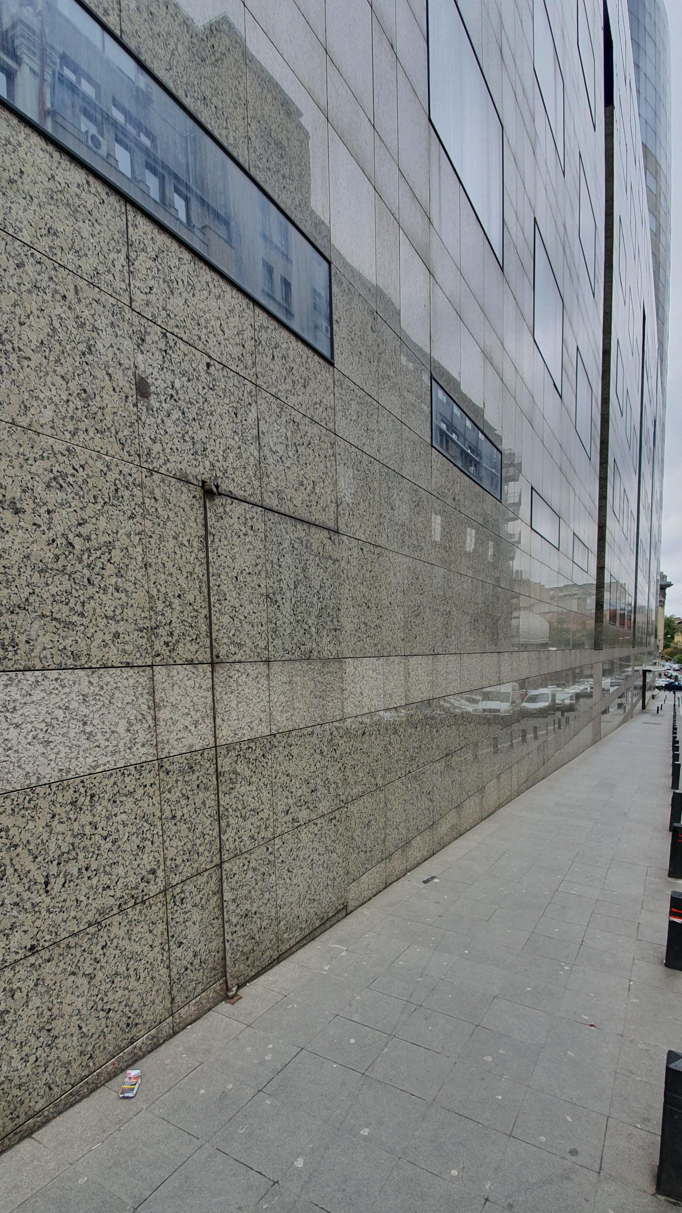 This hidden door in Bucharest, Romania. | Scrolller