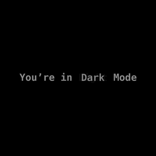 This image can tell if you're on dark mode | Scrolller
