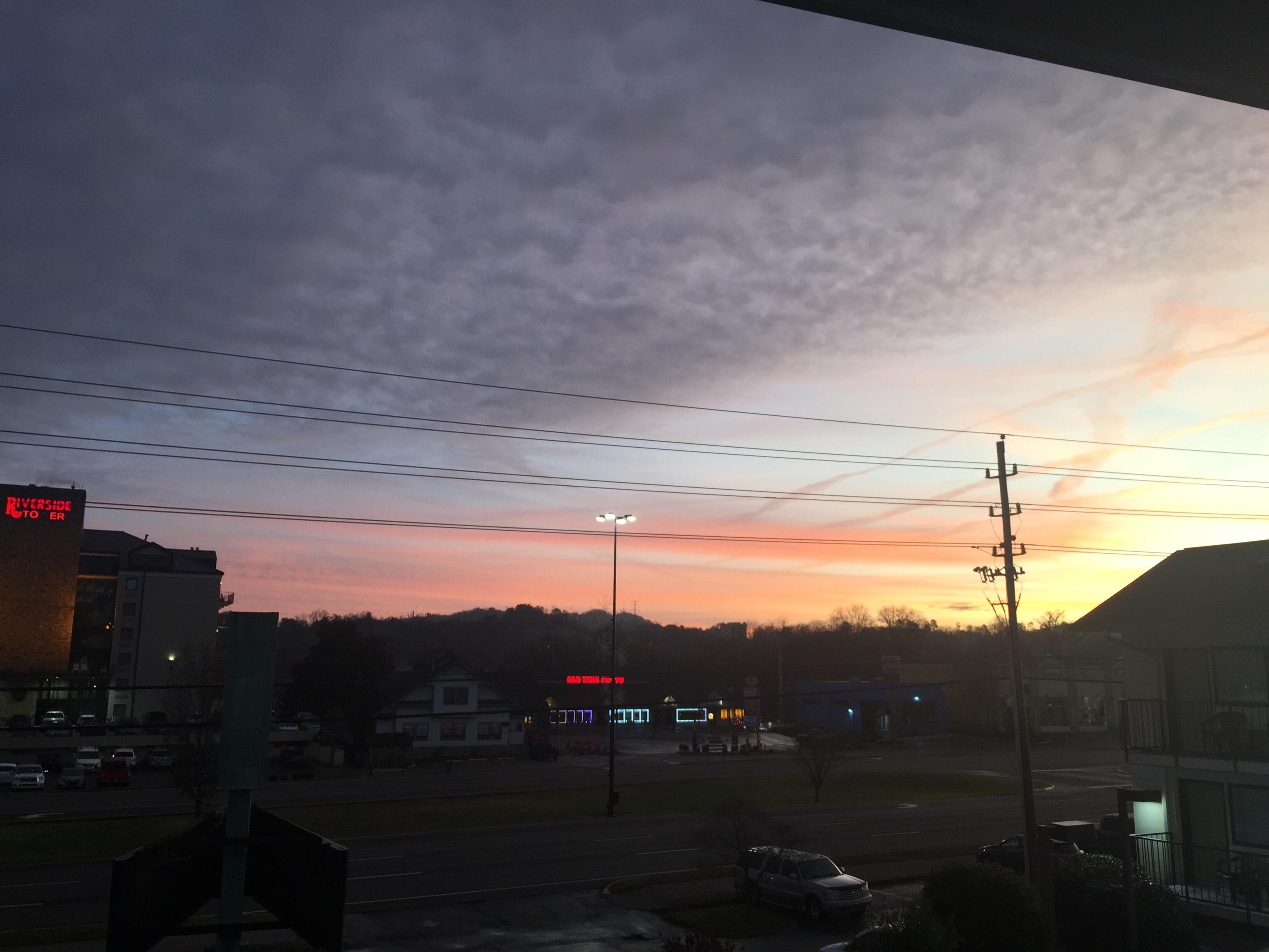 This is actually a sunrise. | Scrolller