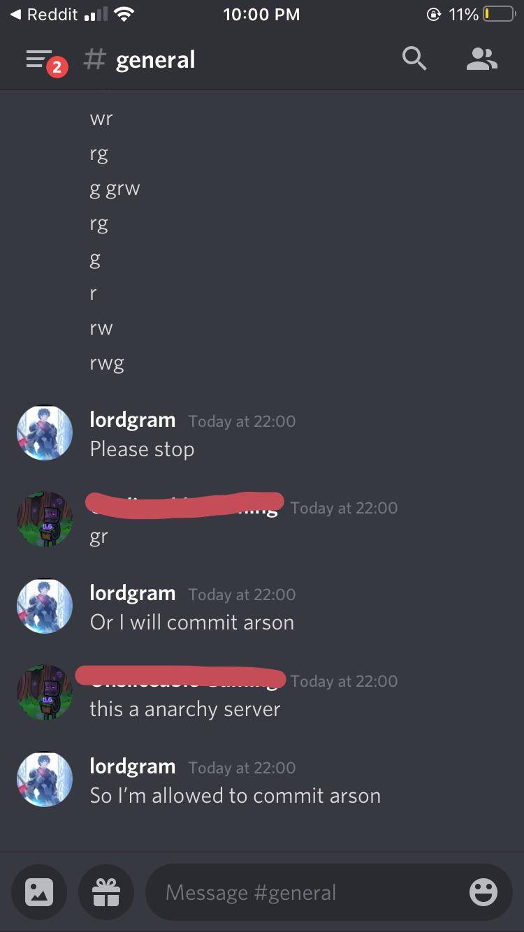 This Is Anarchy Huh? | Scrolller