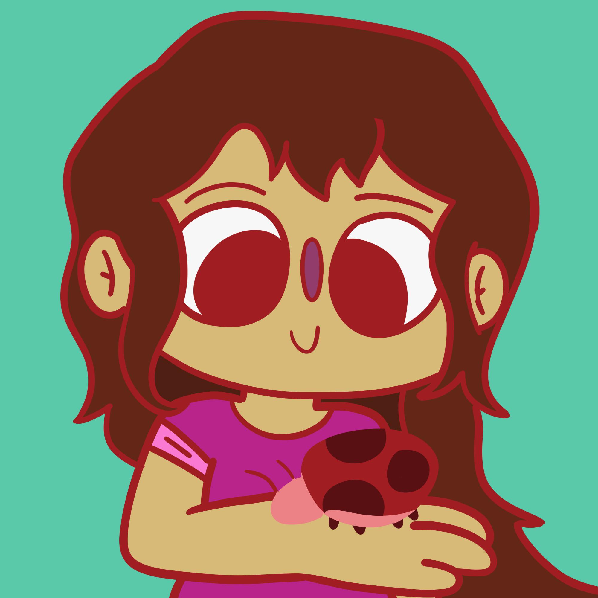 This is Danny, she likes bugs! | Scrolller