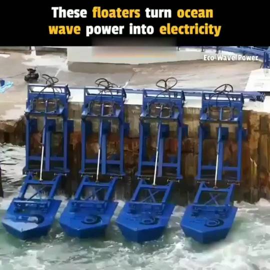 This is how floaters turn ocean waves into electricity, but is it effective enough? | Scrolller