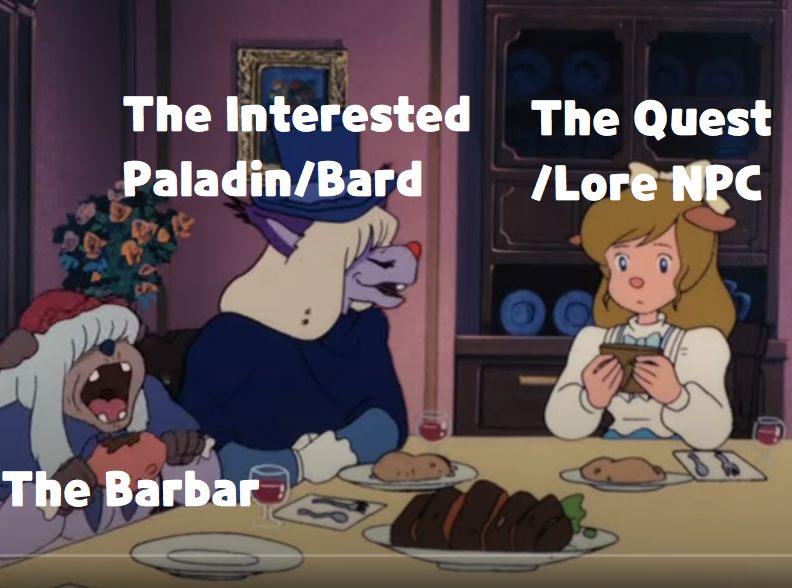 This is literally how every tavern session start goes with my group | Scrolller