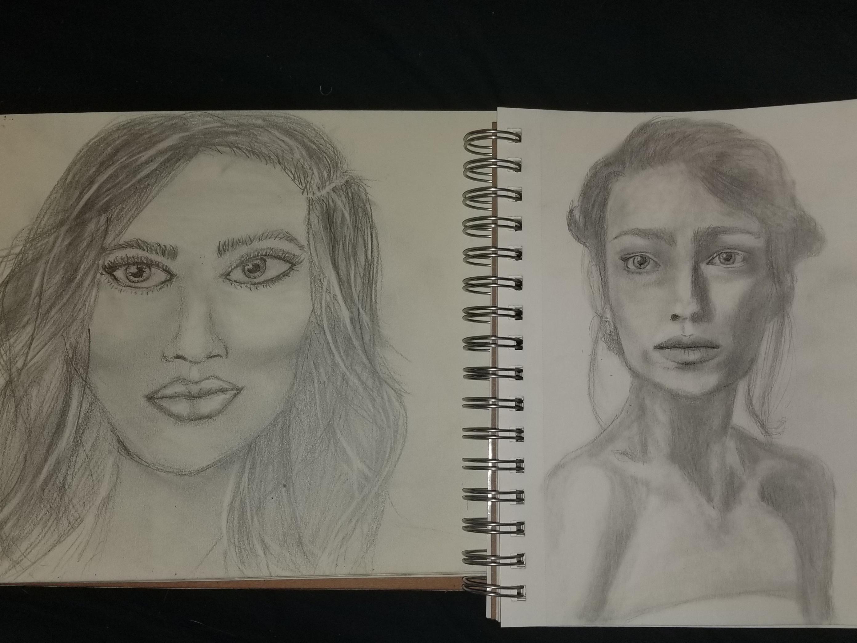This is my 6 week drawing progress. | Scrolller