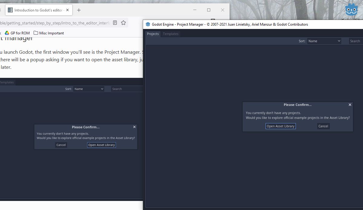 This is the problem with open-source software - the GUI never matches the tutorial! /s | Scrolller