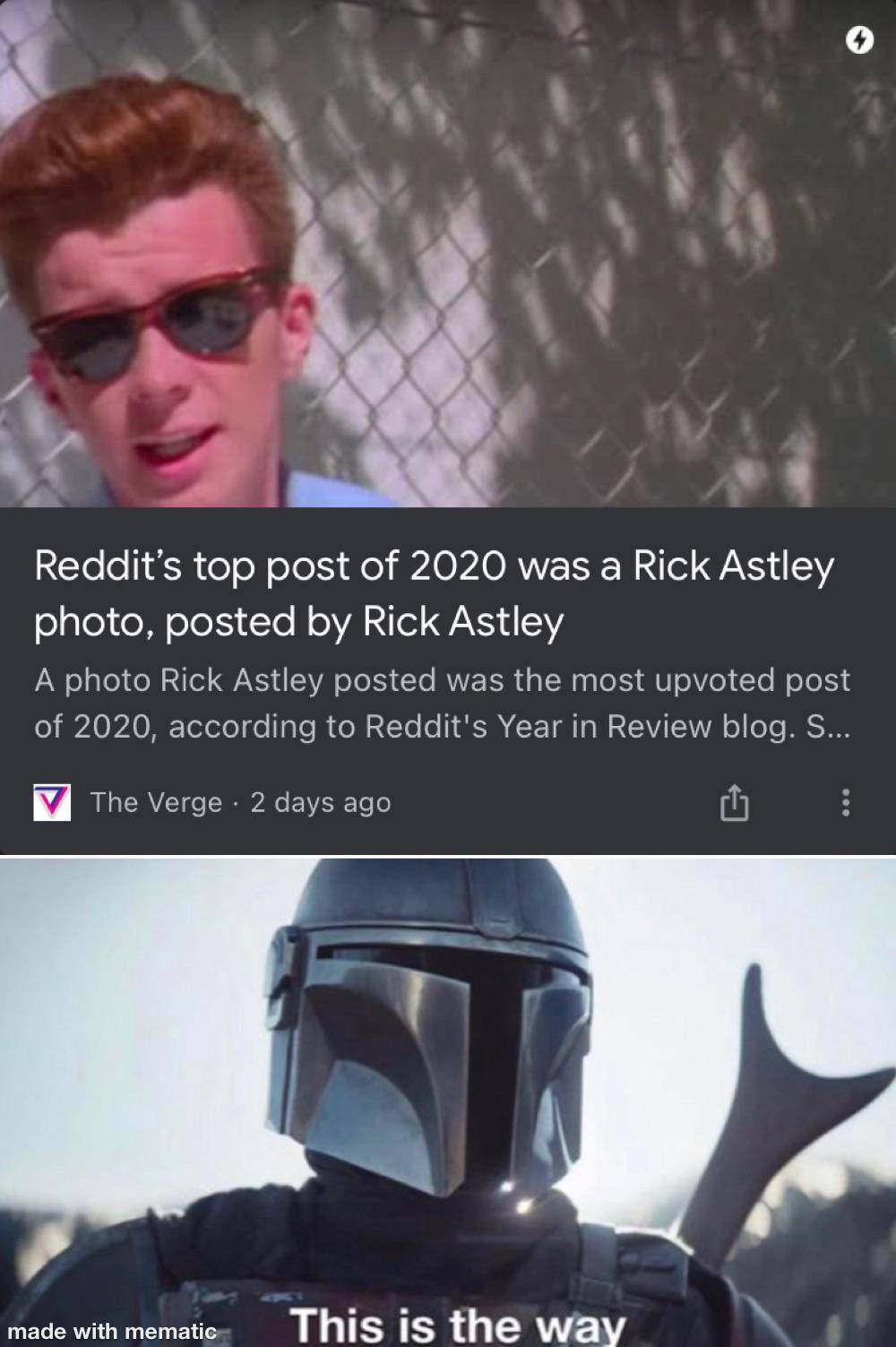 THIS IS THE WAY | Scrolller