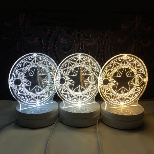This magic circle night lamp is official on my wishlist >_