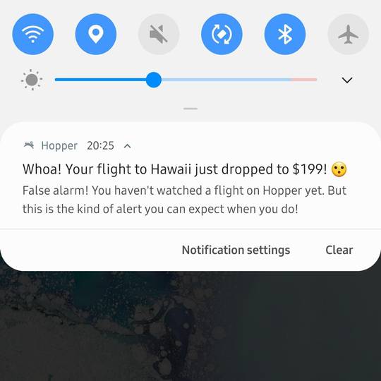 This misleading app notification. | Scrolller