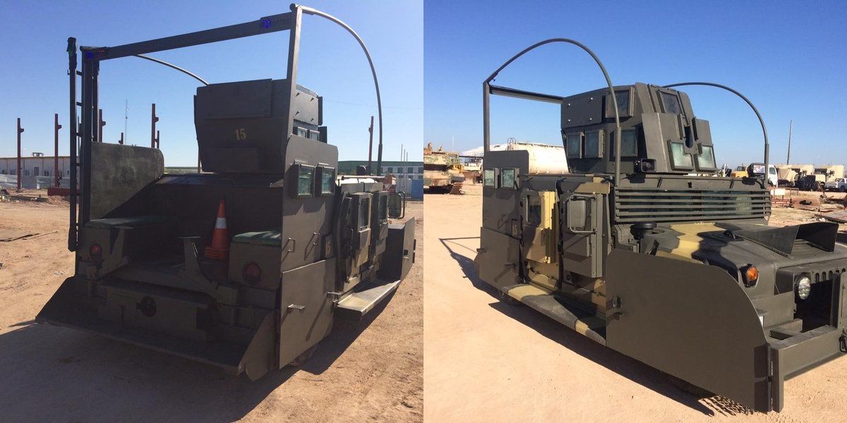 This modified humvee... | Scrolller